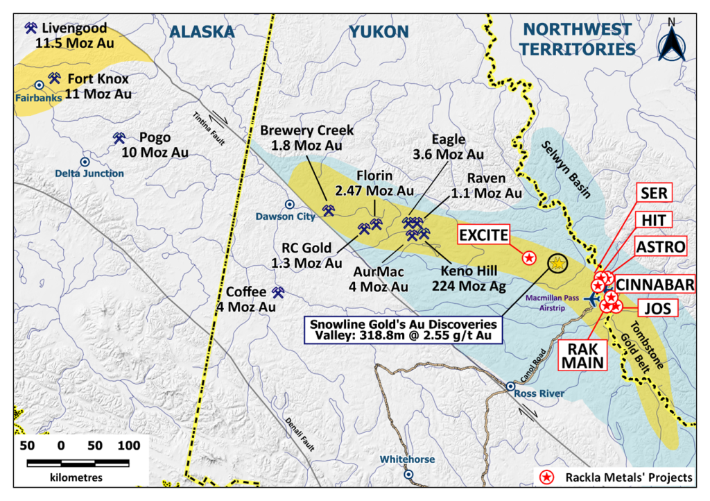 Rackla Metals Stakes the Excite Property in Tombstone Gold Belt ...